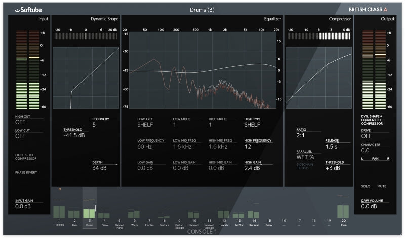 Buy SOFTUBE British Class A for Console 1 - Plug-ins (AAX) | Canada ...