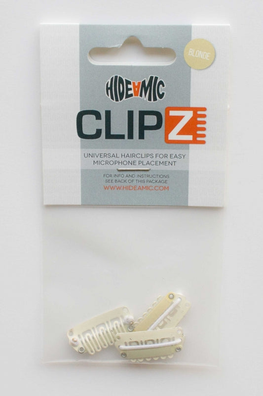 Buy HIDE-A-MIC Clipz Universal (3-Set, Blond) - Wireless Microphone ...