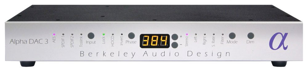 Buy BERKELEY AUDIO DESIGN Alpha DAC Series 3 (Silver) - DAC | Canada ...