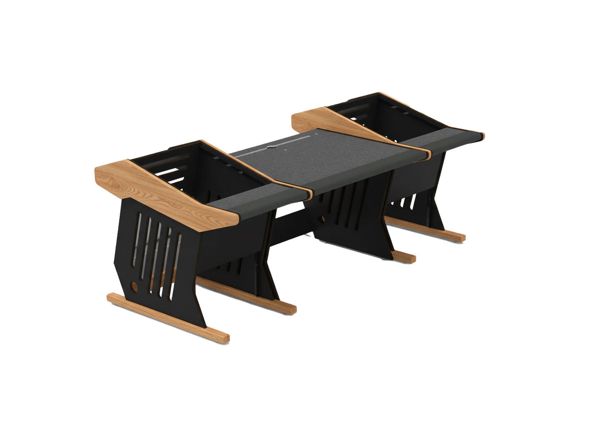 Buy ZAOR Maestro Production Dual Solo Tela 50 - Oak - Desks | Canada ...