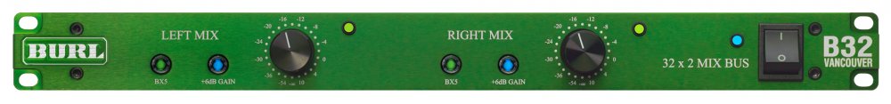 Buy BURL AUDIO B32 Vancouver - Line & Summing Mixers | Canada ...