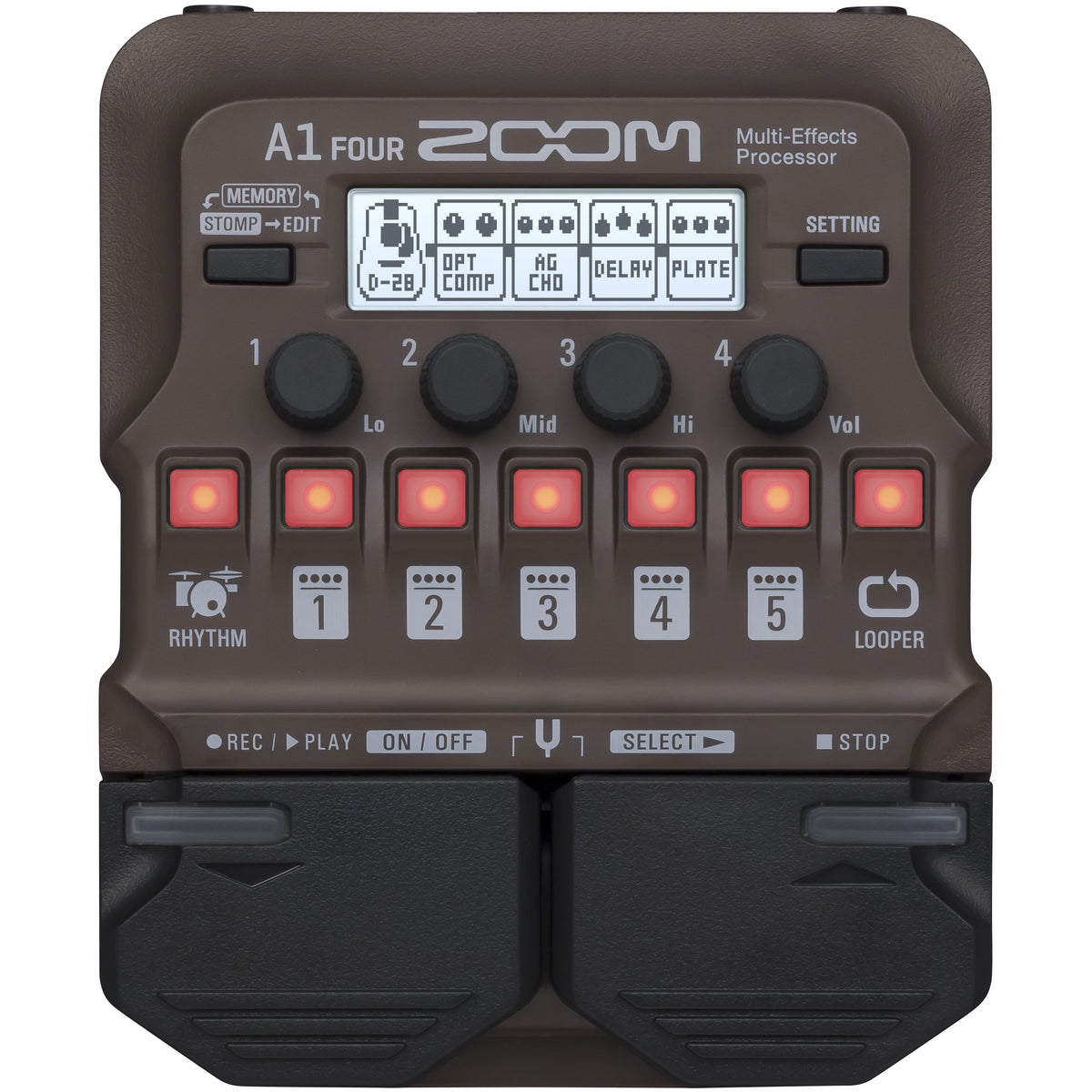 Buy ZOOM A1 Four - Guitar/Bass Effects | Canada Authorized dealer ...