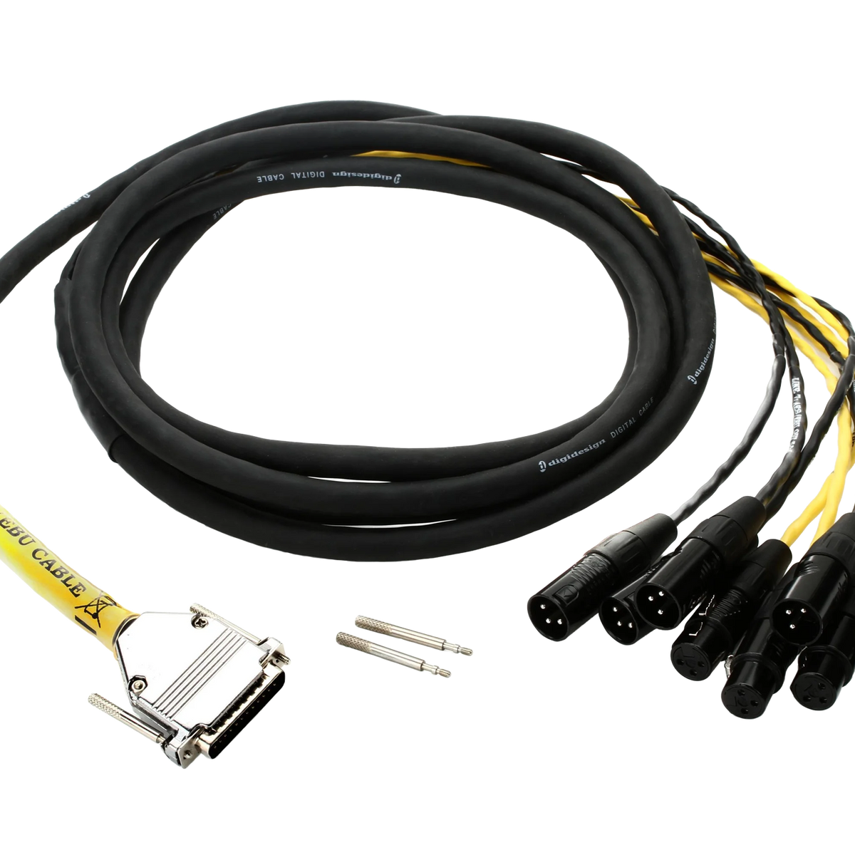 DB25-XLR M+F AES/EBU DigiSnake Cable - 4ft – Studio Economik